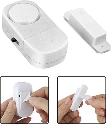Draadloos Mini Alarm Met Bewegingssensor 1 Stuks 95 Db Inclusief