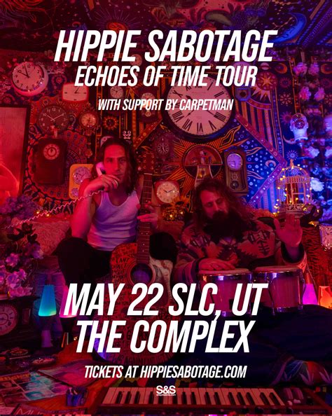 Tickets For Hippie Sabotage Echoes Of Time Tour In Salt Lake City From
