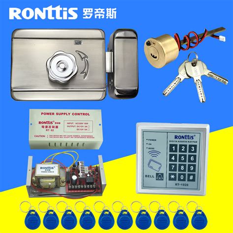 罗帝斯门禁系统单元门锁电子锁刷卡家用智能磁卡感应电控电磁锁 虎窝淘