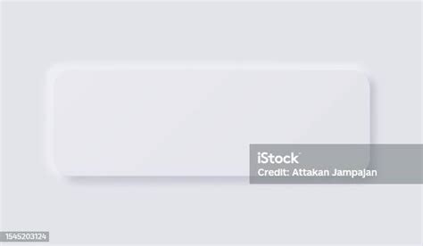 웹 디자인 응용 프로그램 Ui 등을 위한 White Neumorphism 소프트 Ui 디자인 빈 버튼 벡터 0명에 대한 스톡 벡터 아트 및 기타 이미지 Istock