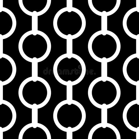 Chain Links Seamless Pattern Vector Stock Illustration Eps10 Stock Vector Illustration Of
