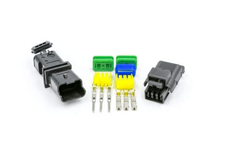 Delphi Sicma Fci 3pin Automotive Connector Kit