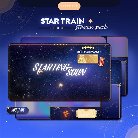 twitch overlay animated alerts screens animated deco lights twitch panels magic fantasy witch