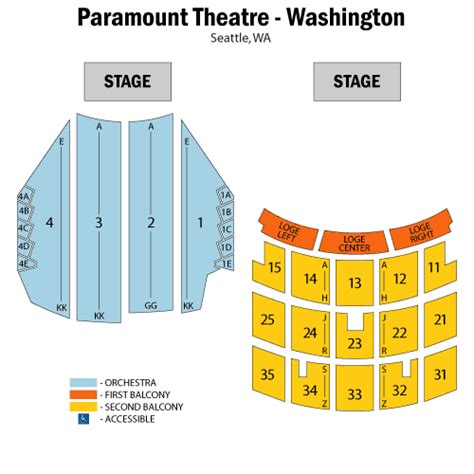 Paramount Seating Chart Seattle Cabinets Matttroy