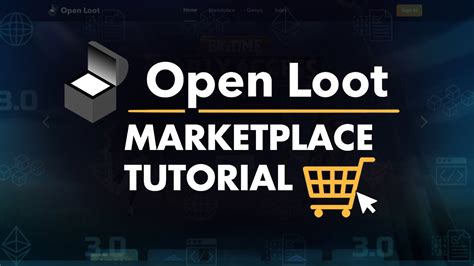 Open Loot Marketplace Tutorial YouTube