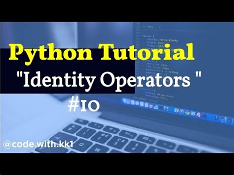 How To Use Identity Operator In Python Python Pythontutorial