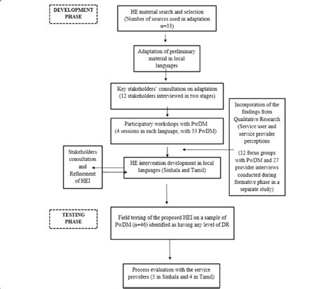 Flowchart Of Steps In Development Of He Intervention Download Scientific Diagram