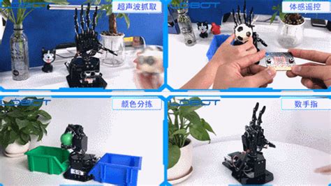 Lobot Uhandbit Microbit Robot Arm With App Control Robotic Gizmos