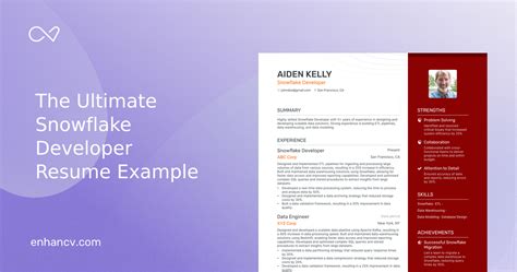 5 Snowflake Developer Resume Examples And Guide For 2023