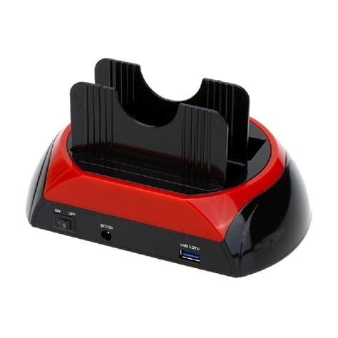 Mua All In 1 HDD Docking Dual Double 2 5 3 5 IDE SATA USB 3 0 2 0 Dock Station US Plug