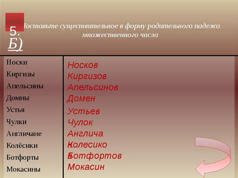 Множественное число родительный падеж каникулы Склонение слова каникулы По Падежам ру