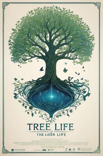 Premium Photo A Poster For The Tree Of Life