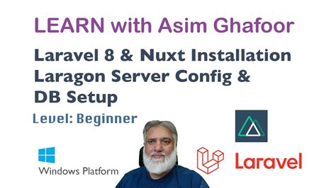 Laravel 8 And Nuxt Installation On Windows Using Laragon Server Urdu