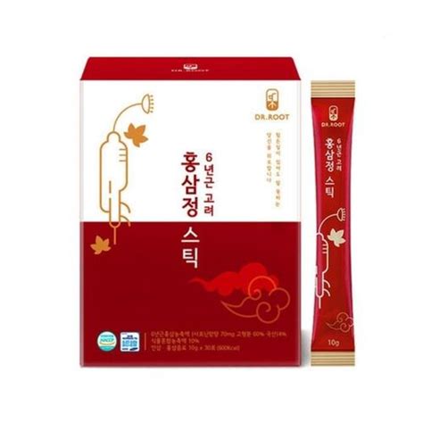 닥터루트 6년근 고려 홍삼정 스틱 10g 효능 부작용 실제 후기 성분 복용법 2025 필라이즈