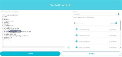 Solved Synthetic Variable Does Not Work Data Management Ubidots Community