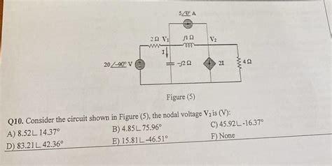 Solved Figure Q Consider The Circuit Shown In Figure Chegg Com