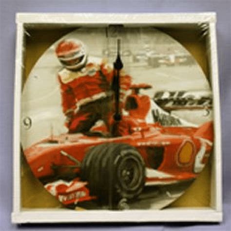 A Man S Life Formula One Clock By Leonardo