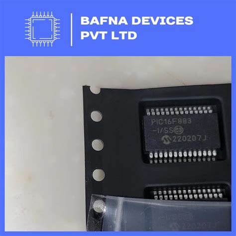 Micorchip Pic16f883t Iss Microcontroller Microchip 28 Ssop At ₹ 90piece In Mumbai