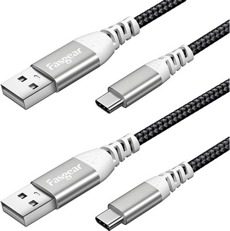 Fasgear Usb A Male To Usb C Male Cable 18w Fast Charging Support Qc 3