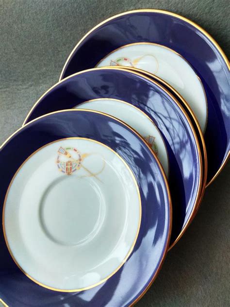 Вінтаж порцелянові 4 шт блюдця тарілки королівський маркування Arklow Made In Ireland