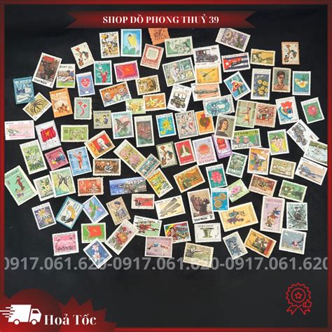 Mua Bộ Sưu Tập 100 Con Tem Việt Nam Xưa Khác Nhau Tem Sưu Tầm Stamp