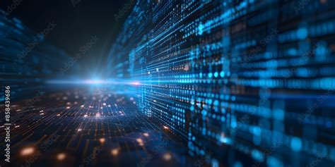 Secure Data With Encryption Symbols And Cyber Shield Against Dark Web Threats Concept Data