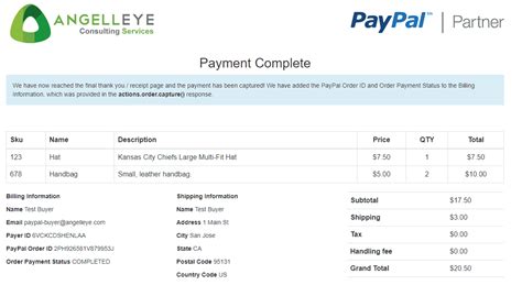 Paypal Checkout Orders Api V2 Client Side Demo Kit Angelleye