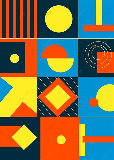 Colorful Creative Geometric Color Block Background Wallpaper Image For Free Download Pngtree