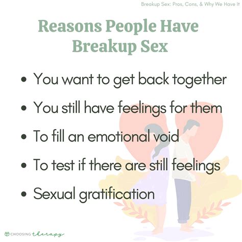 What Is Breakup Sex