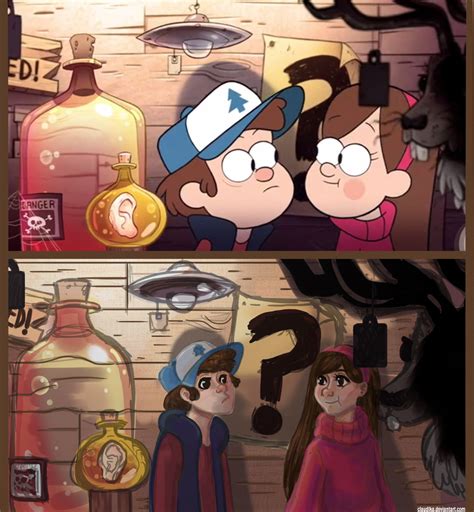 Redraw Challenge Gravity Falls By Claudika On Deviantart
