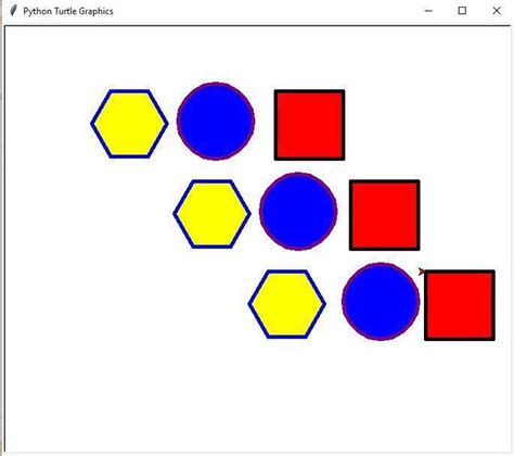 Solved Step By Step Answer And Screenshot Turtle Graphics Is A Python Course Hero
