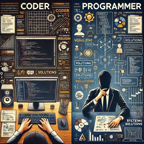Coder Vs Programmer Whats The Difference Shaimaa Mohammed Posted