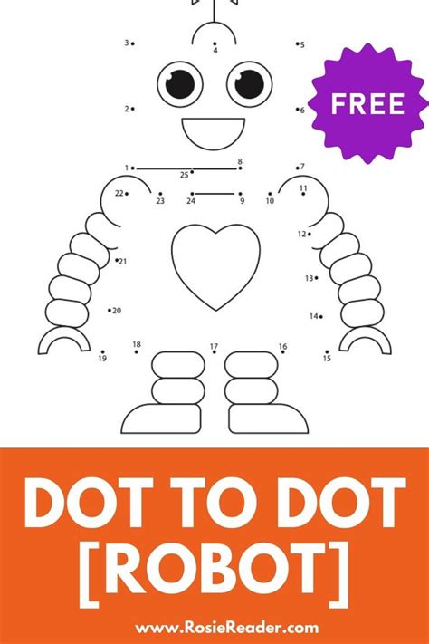Dot To Dot Robot Shape Activities Kindergarten Shape Activities