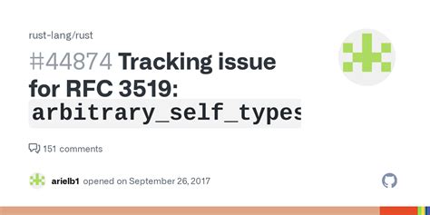 Tracking Issue For Rfc 3519 `arbitraryselftypes` · Issue 44874