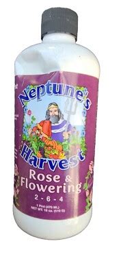 Dented Neptunes Harvest 2 6 4 Rose And Flowering Fertilizer Formula