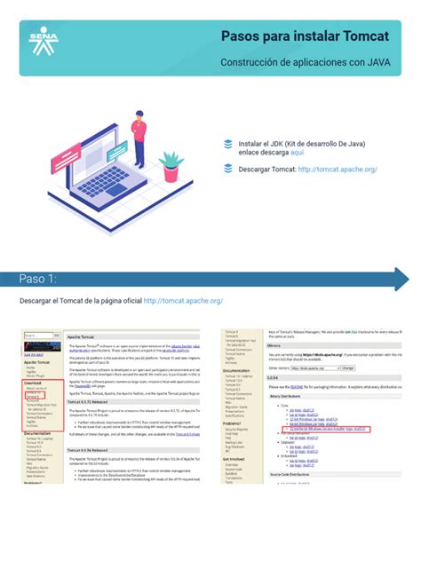 Instalacion Apache Tomcat Pdf Java Lenguaje De Programación