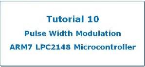 PWM In LPC ARM Microcontroller BINARYUPDATES COM