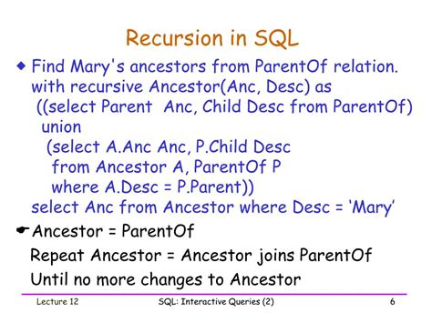 Ppt Sql Advanced Topics Powerpoint Presentation Free Download Id