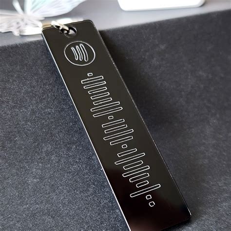 Engraved Spotify Keychain Handmade By Artsya