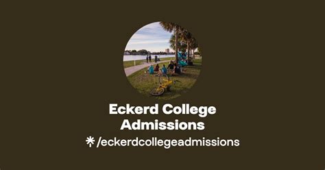 Eckerd College Admissions Instagram Linktree