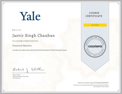 Jasvir Singh Chauhan On Linkedin Coursera