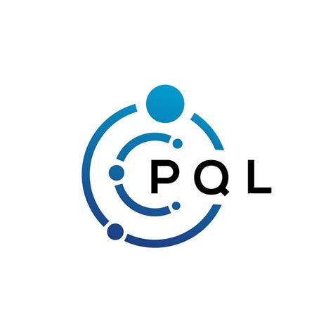 Pql Letter Technology Logo Design On White Background Pql Creative