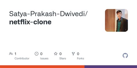 GitHub Satya Prakash Dwivedi Netflix Clone