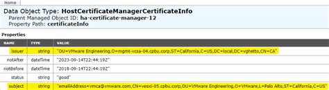Is Vcenter Server And Esxi Hosts Using Vmware Certificate Authority Vmca