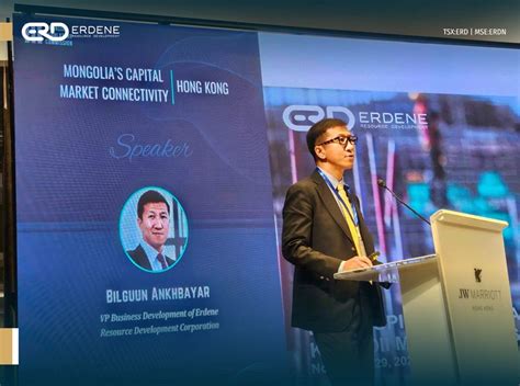 Vp Bilguun A Shared Erdenes Experience As The First Company Cross Listed On The Toronto And