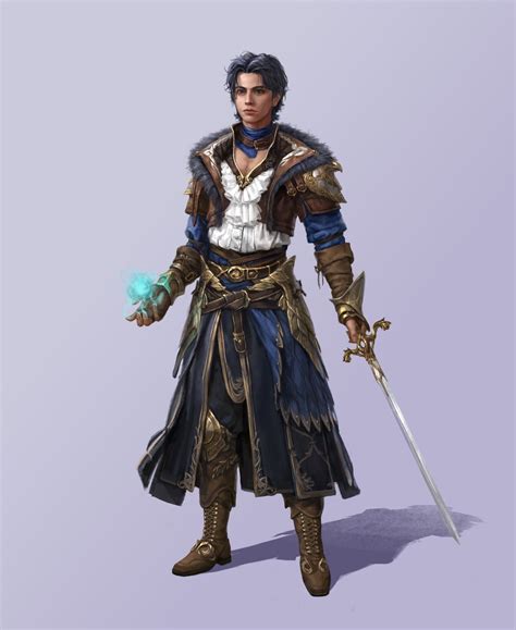Magic Knight Hannryang Sorcerer Knight Dnd Magic Knight Dnd Mage