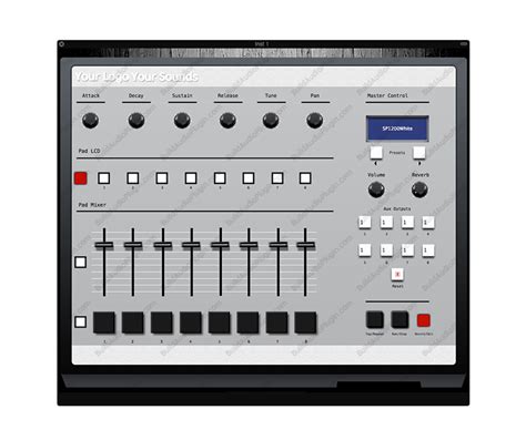 Standard SP Sound Plugin Designer VST GUI Plugin Designer