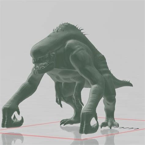 🗺️ D Rex Prototype Jurassic World Rebirth・ Stl File For 3d Printing・cults