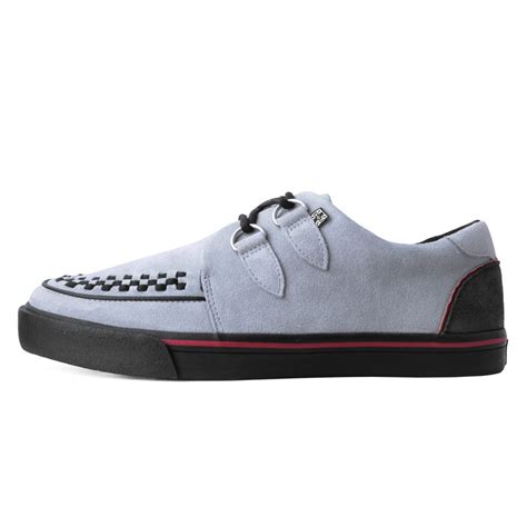 Creeper Sneaker Mid Grey Suede Tuk Shoes