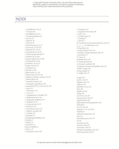 Essential Discrete Mathematics For Computer Science Princeton University Press